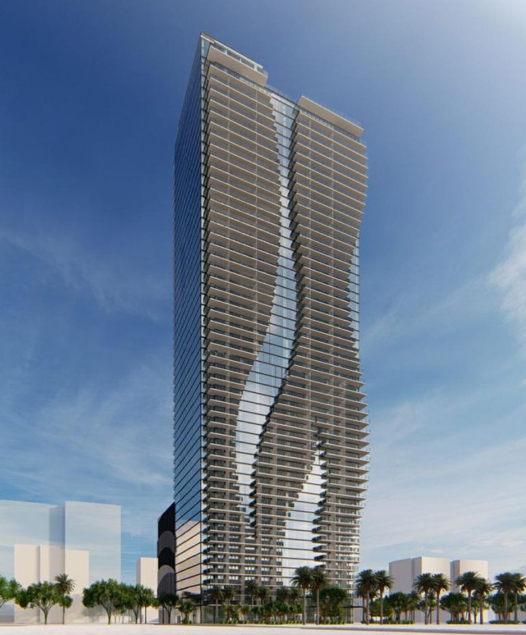 Revealed: First Phase Of NBWW designed Miami World Towers Proposed To ...