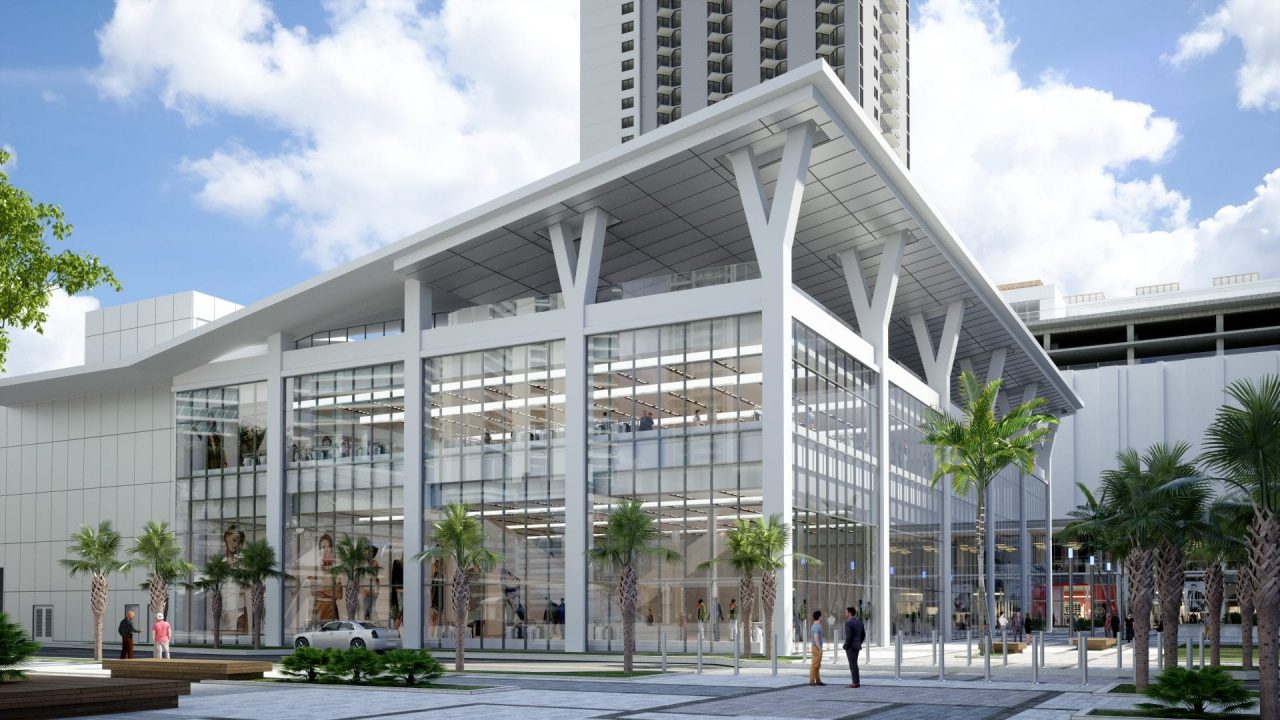 Heavy Equipment Arrives At Miami Worldcenter Retail Construction Site ...