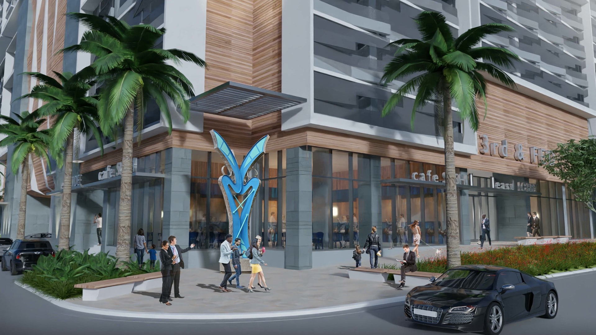 Residential Towers Rising 42 & 45 Stories Proposed In Fort Lauderdale ...
